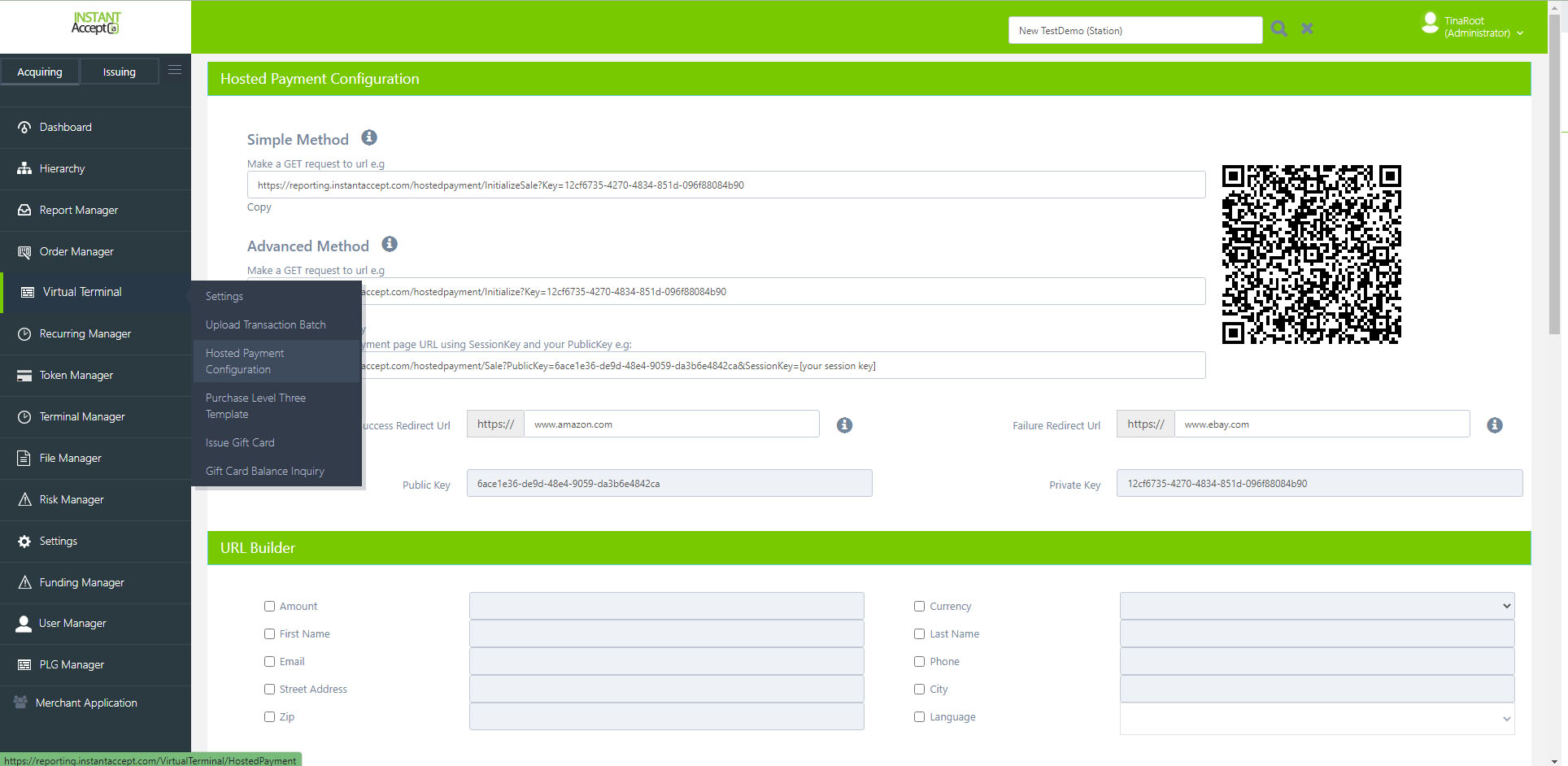 Setting up Your Hosted Payment Page in Instant Accept with QuickBooks